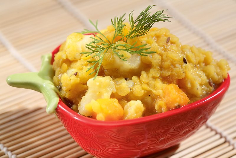 Lēcas ar dārzeņiem. Vieglas un aromātiskas vakariņas